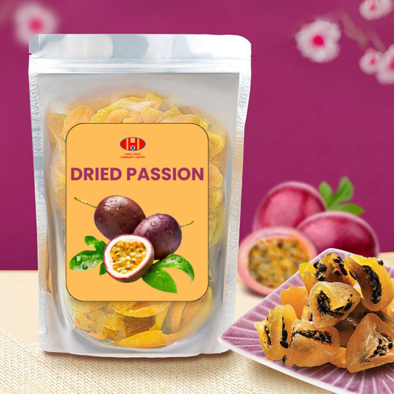%Dried passion fruit % - Xuất nhập khẩu Hàng Xanh